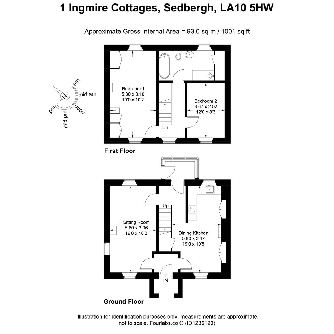 1 Ingmire Cottages, Sedbergh - Davis & Bowring